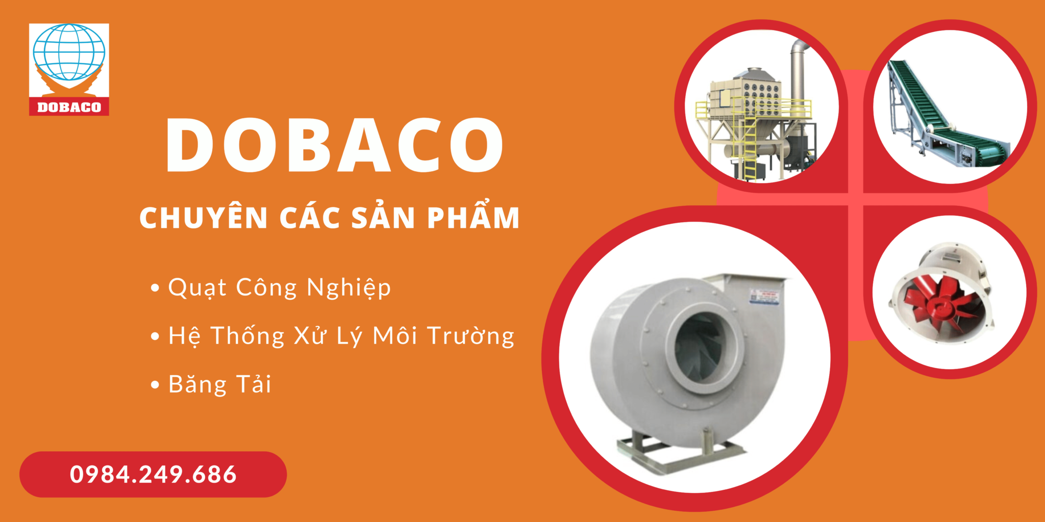 DOBACO - Chuyên sản xuất các loại quạt công nghiệp, quạt ly tâm, quạt ...